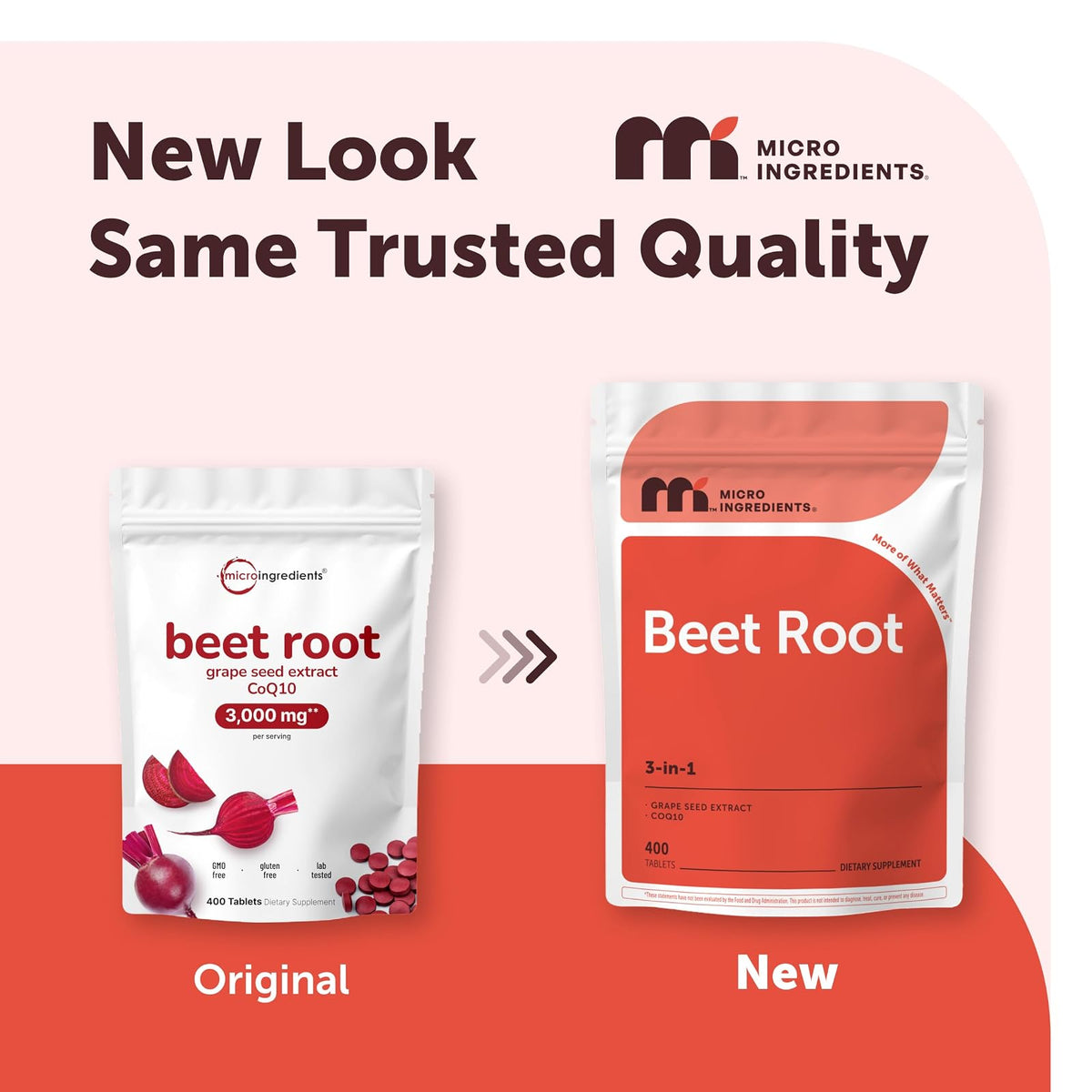 beet root with grape seed extract