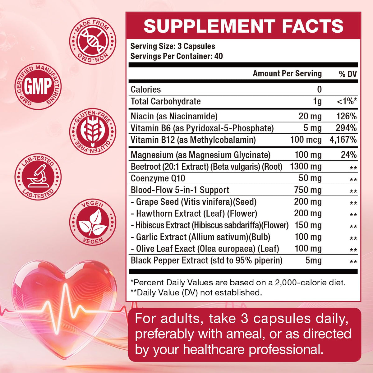 Beetroot capsules for enhanced stamina
