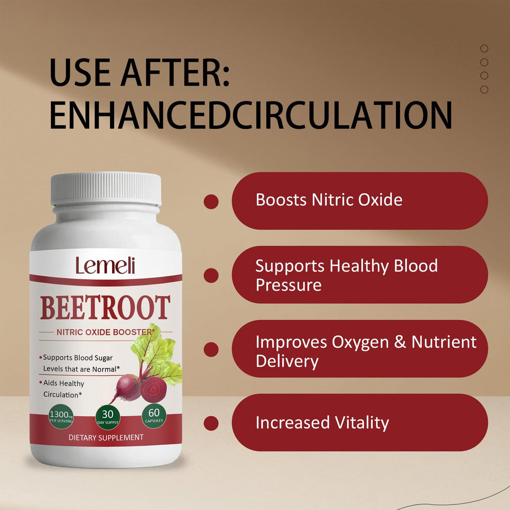 beetroot capsules for improved circulation
