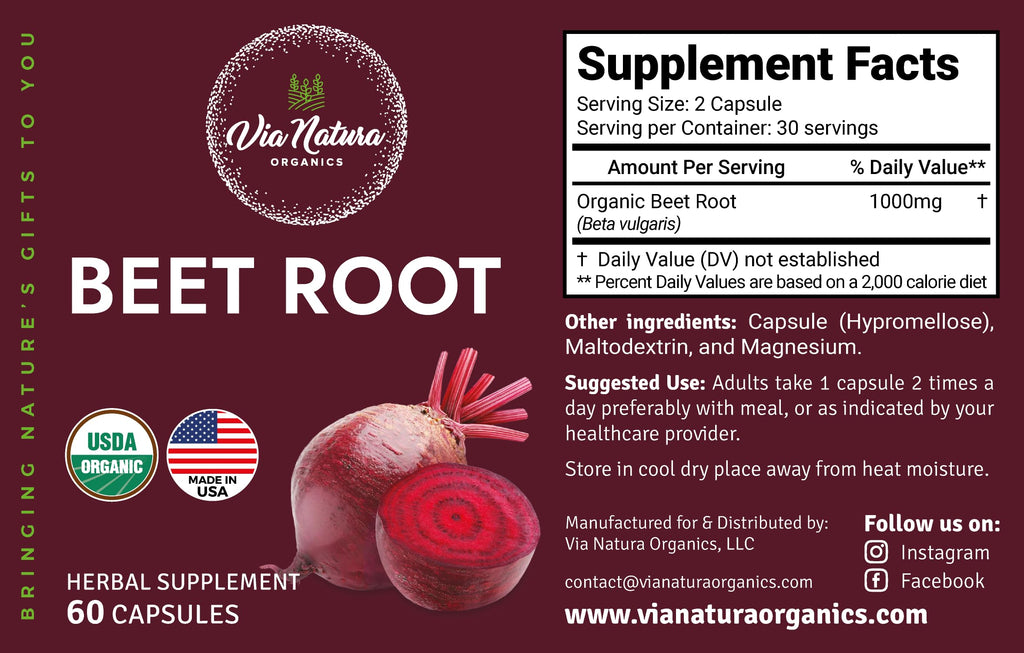 beetroot capsules for improved stamina