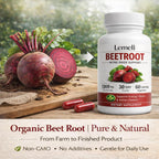 Beetroot capsules for overall wellness