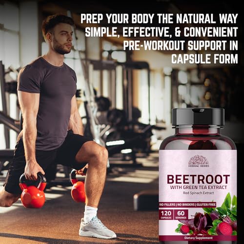 beetroot capsules with red spinach
