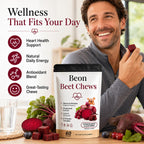 Beetroot chews with antioxidant benefits