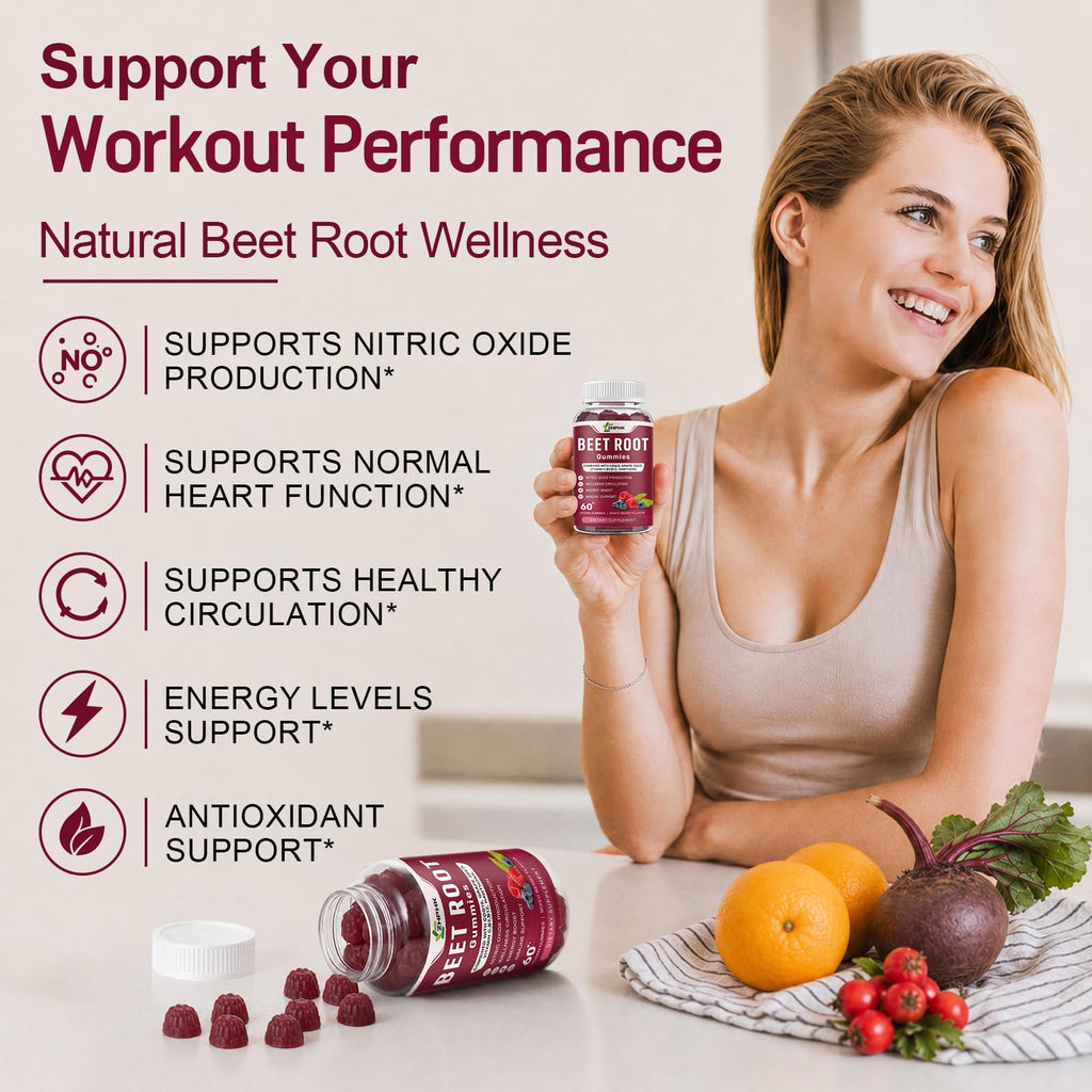 beetroot gummies for athletic performance