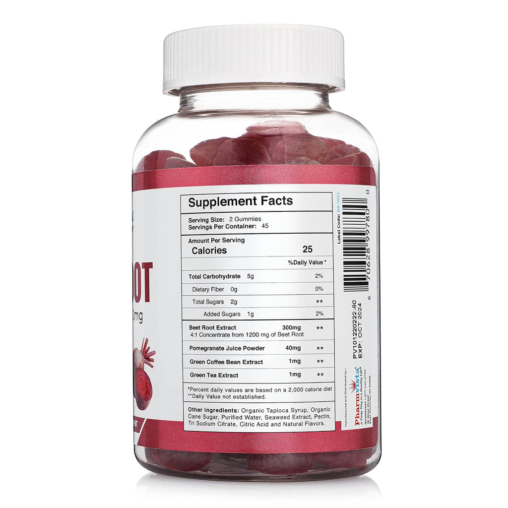 beetroot gummies for senior health