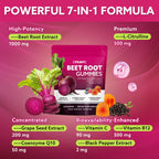 beetroot gummies with essential nutrients