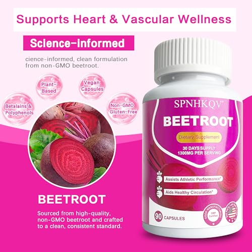 Beetroot powder for heart health