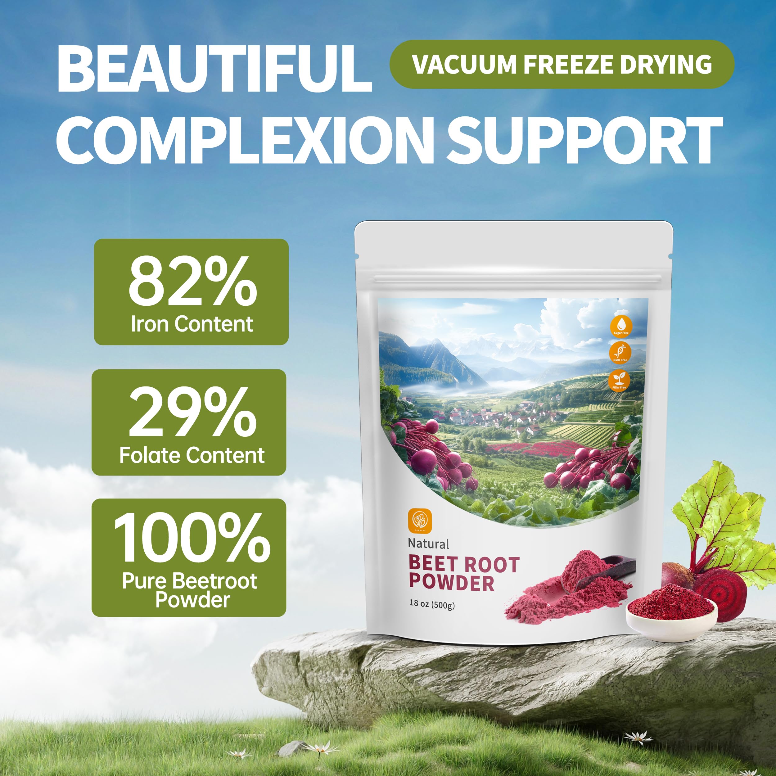 beetroot powder for smoothies and shakes