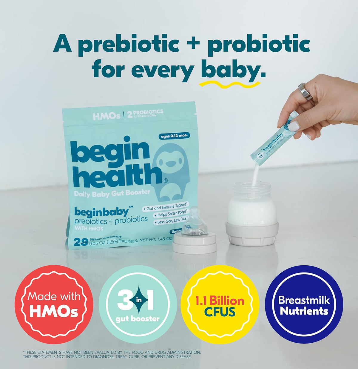 Begin Health prebiotics for immune boost