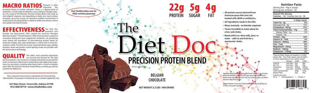 Belgian chocolate plant based protein powder