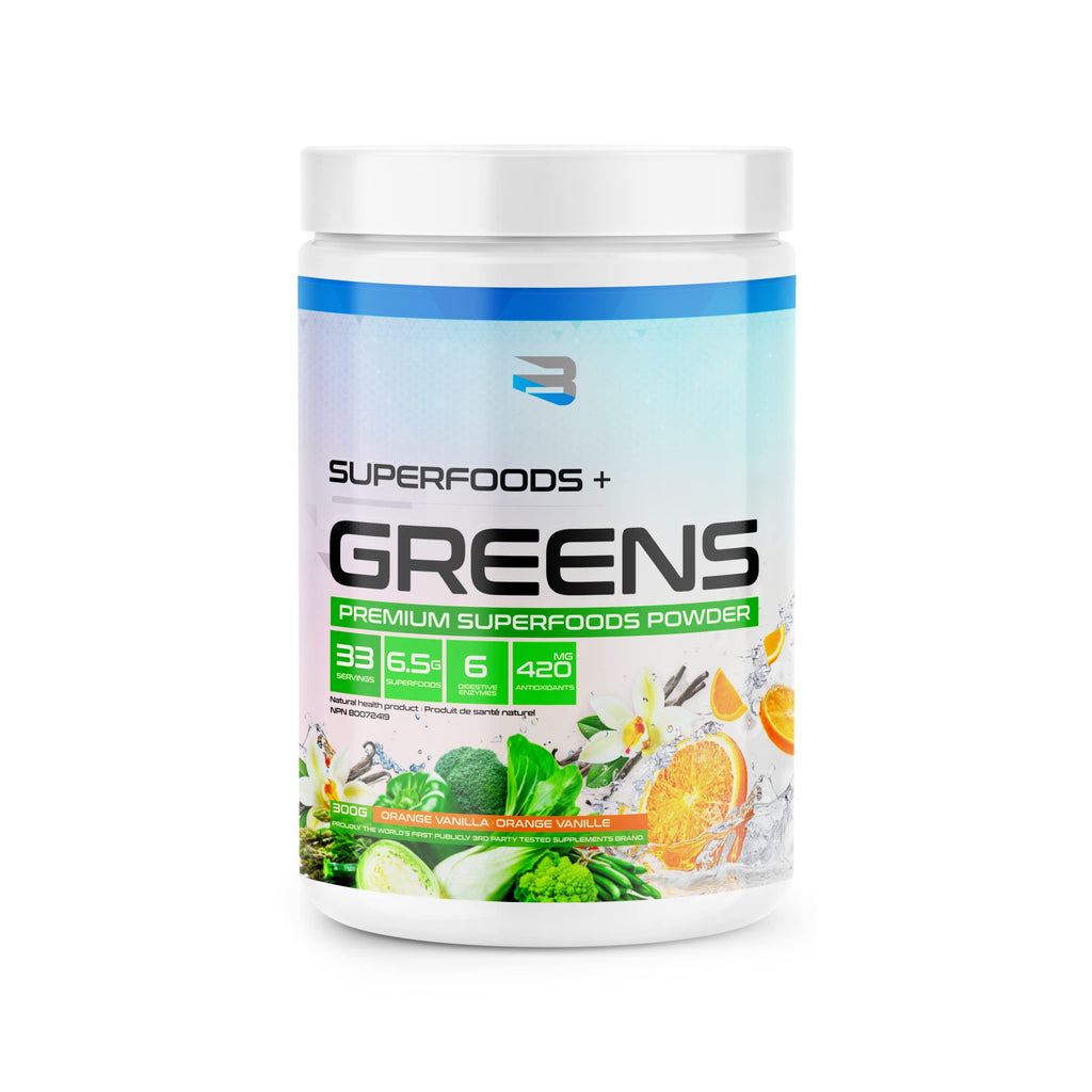 Believe Supplements vegan herbal greens