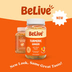 BeLive 180 count turmeric supplement gummies