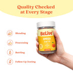 BeLive 60 count gummies for convenient nutrition