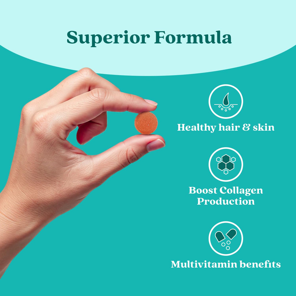 BeLive biotin gummies 180 count bottle