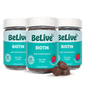 BeLive biotin gummies for hair growth