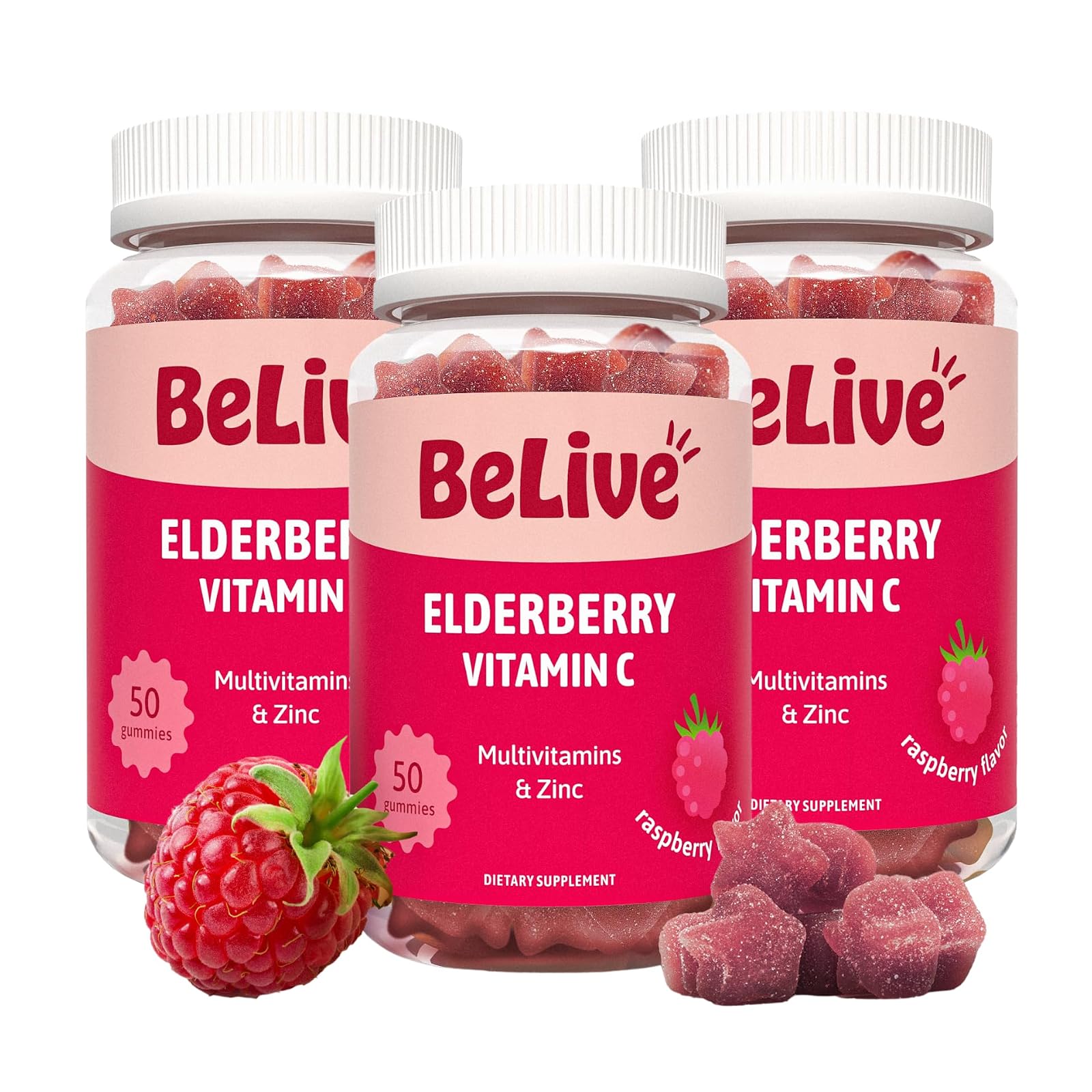BeLive elderberry gummies for immunity