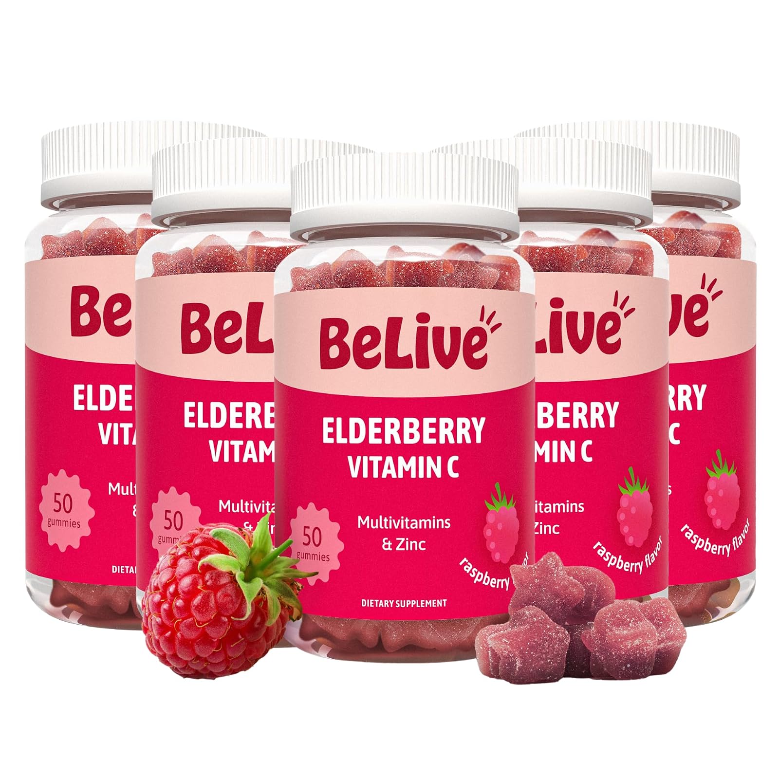 BeLive elderberry gummies for immunity