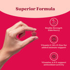 BeLive elderberry gummies for men