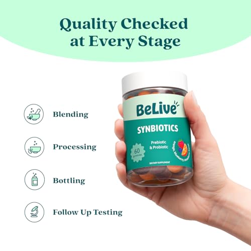 BeLive fiber gummies for overall wellness