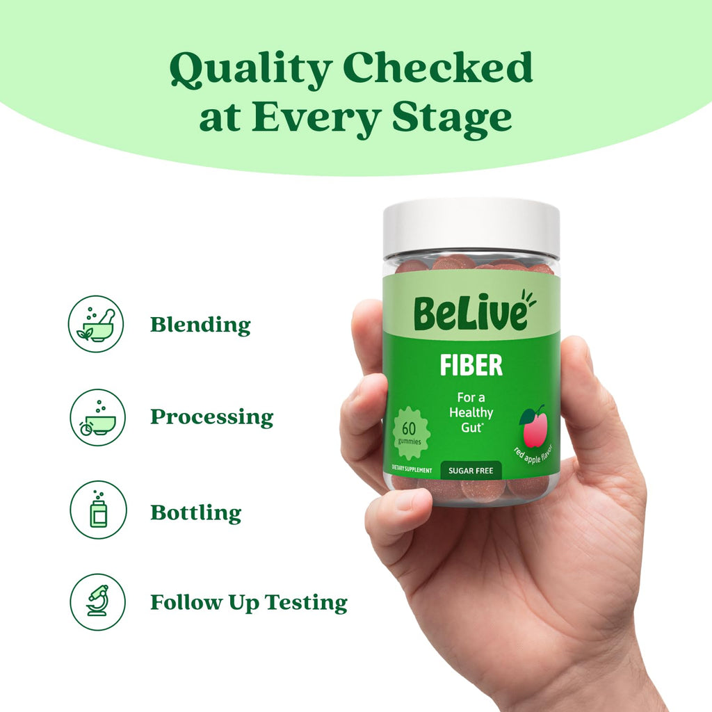 BeLive gummies for a healthy microbiome