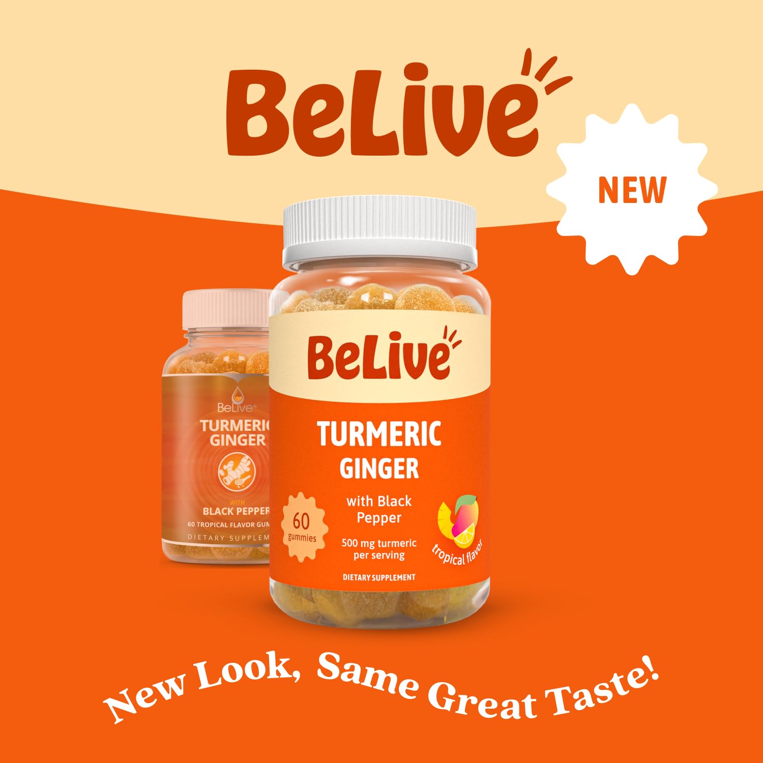BeLive herbal gummies for vitality