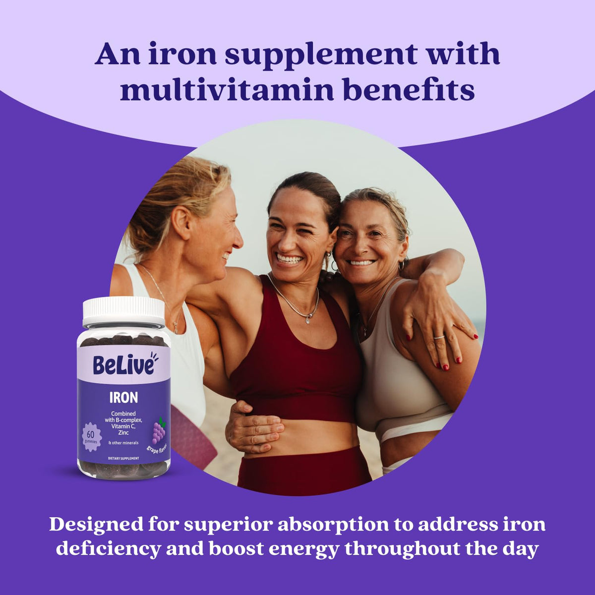 Belive iron bisglycinate benefits