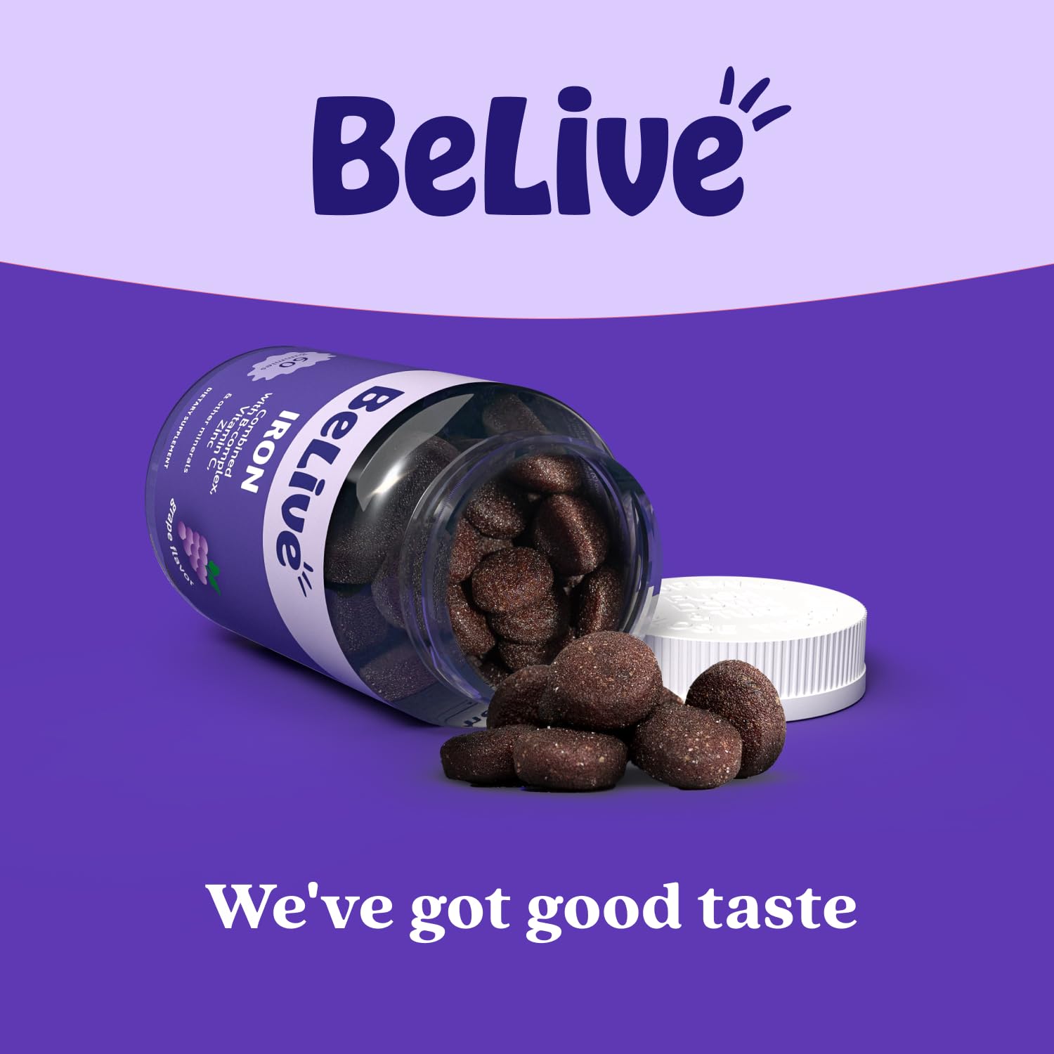 Belive iron gummies for daily use