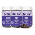 BeLive iron gummies for energy