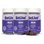 BeLive iron gummies for energy