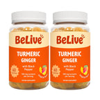 BeLive turmeric ginger gummies benefits