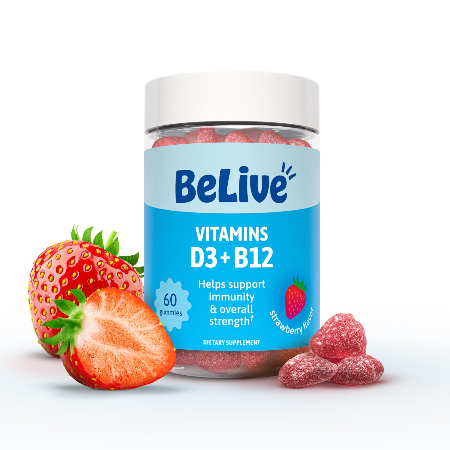 BeLive vitamin D3 gummies for immunity