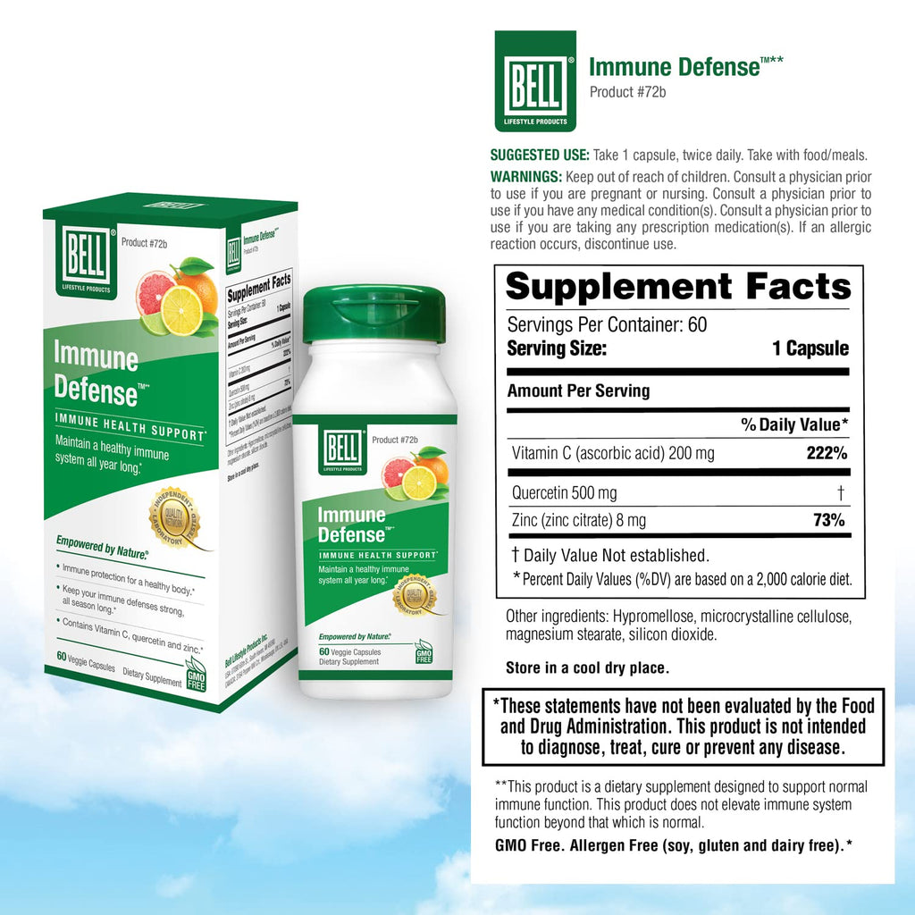 Bell Immune Defense health benefits