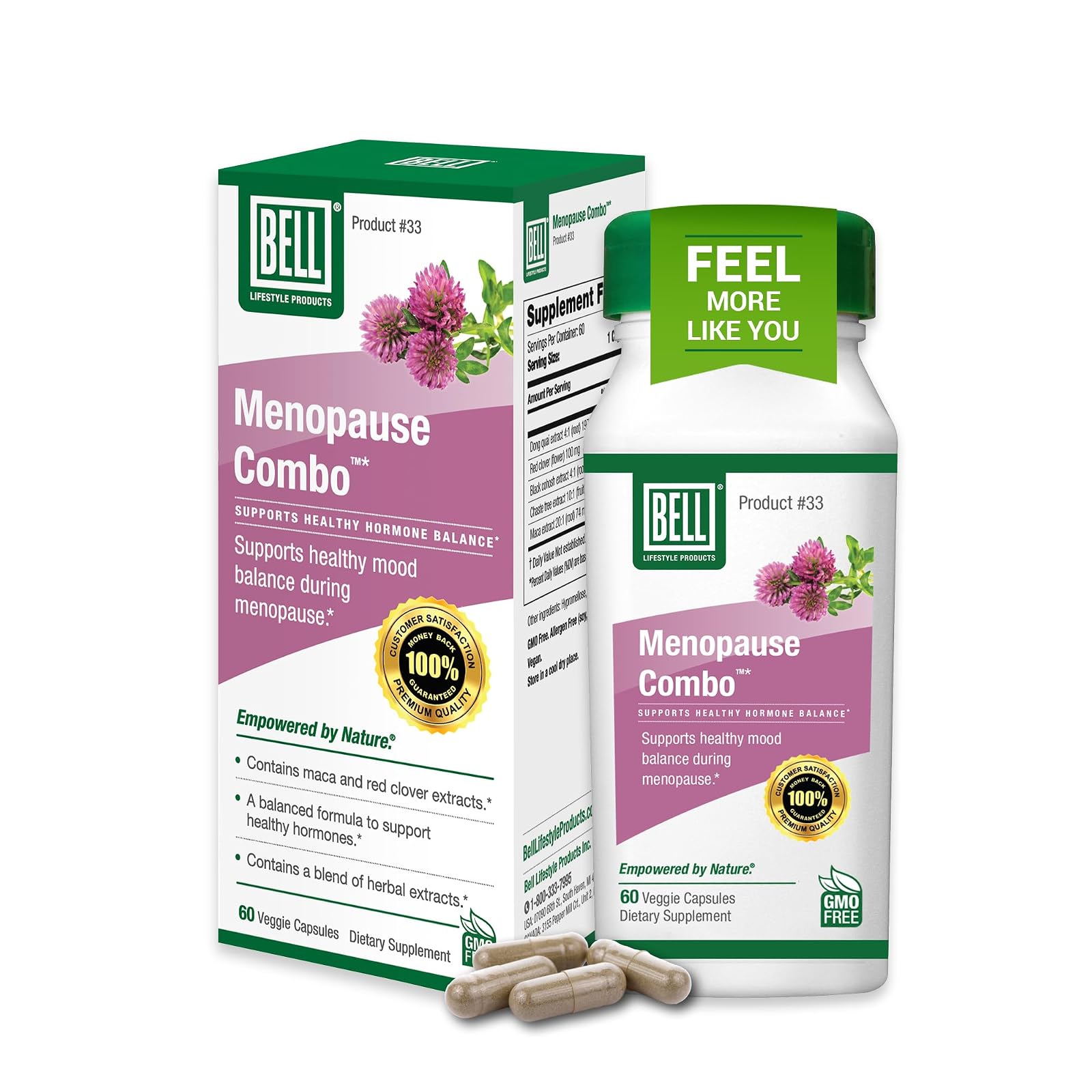Bell menopause supplement for women
