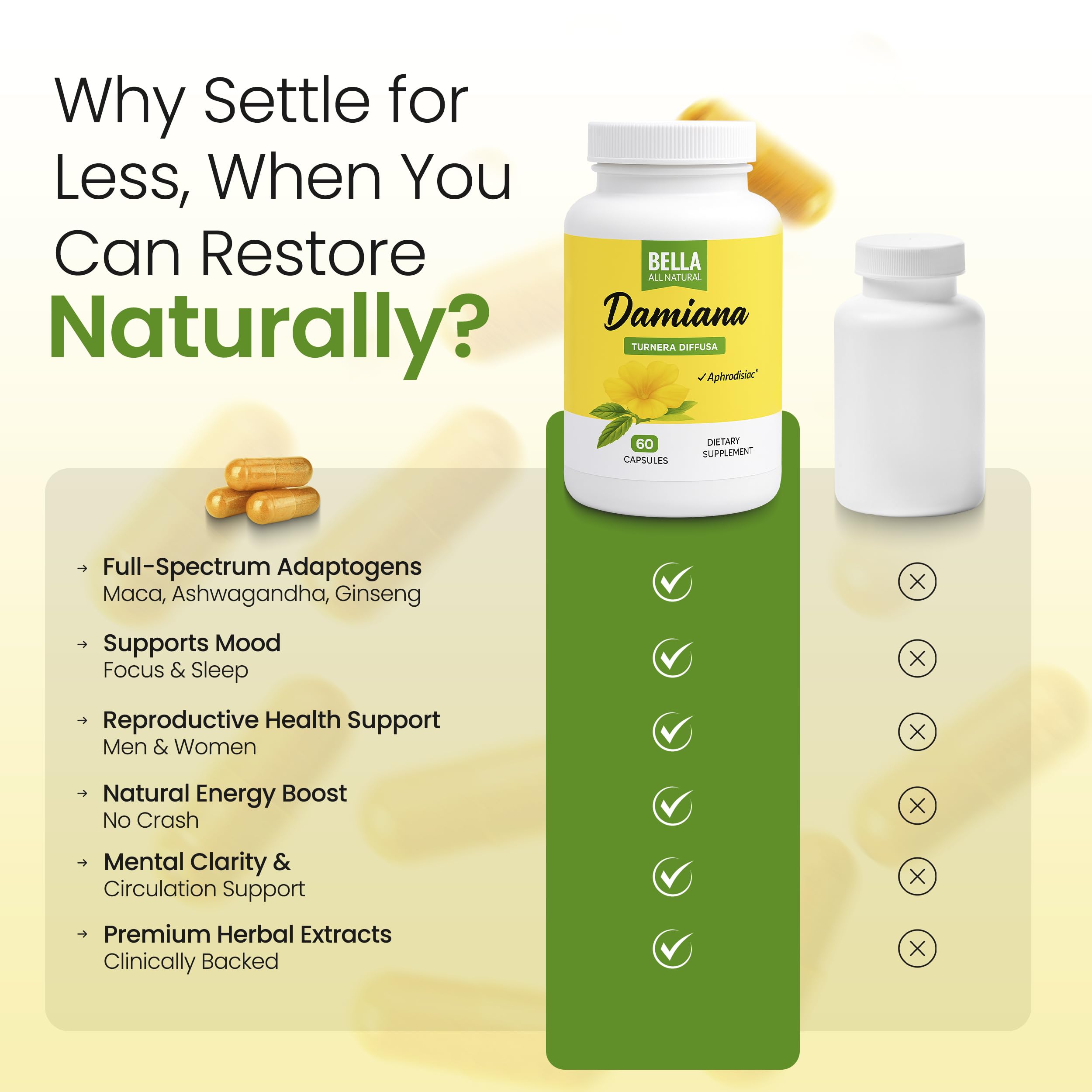 Bella All herbal supplements for balance