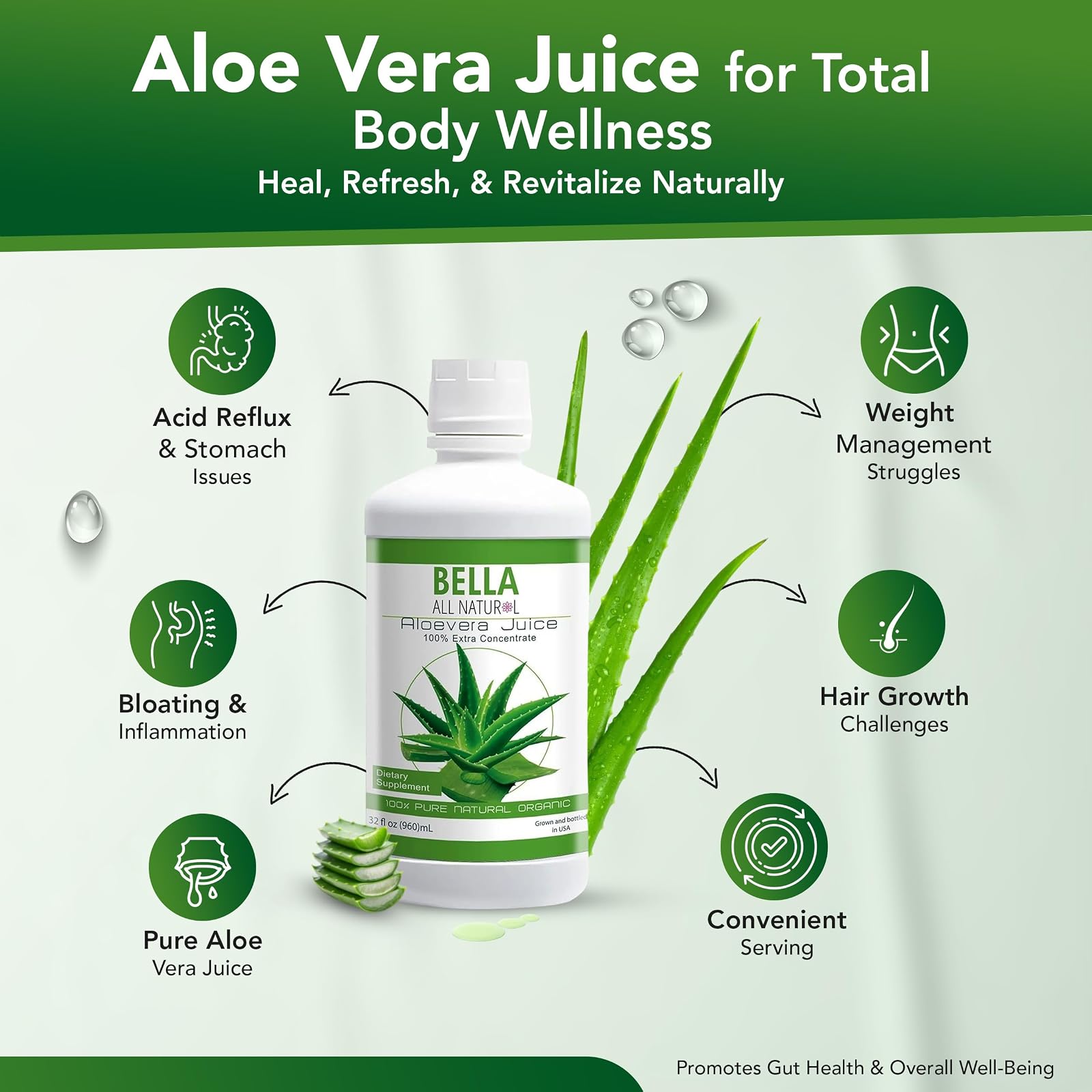 Bella aloe vera juice for digestion