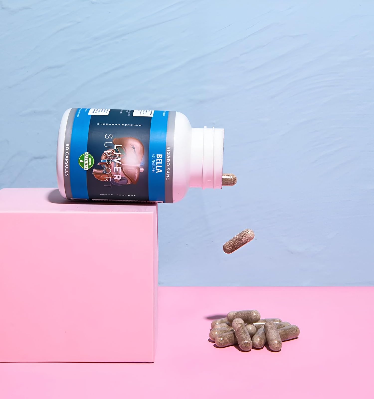 Bella capsules for optimal liver care