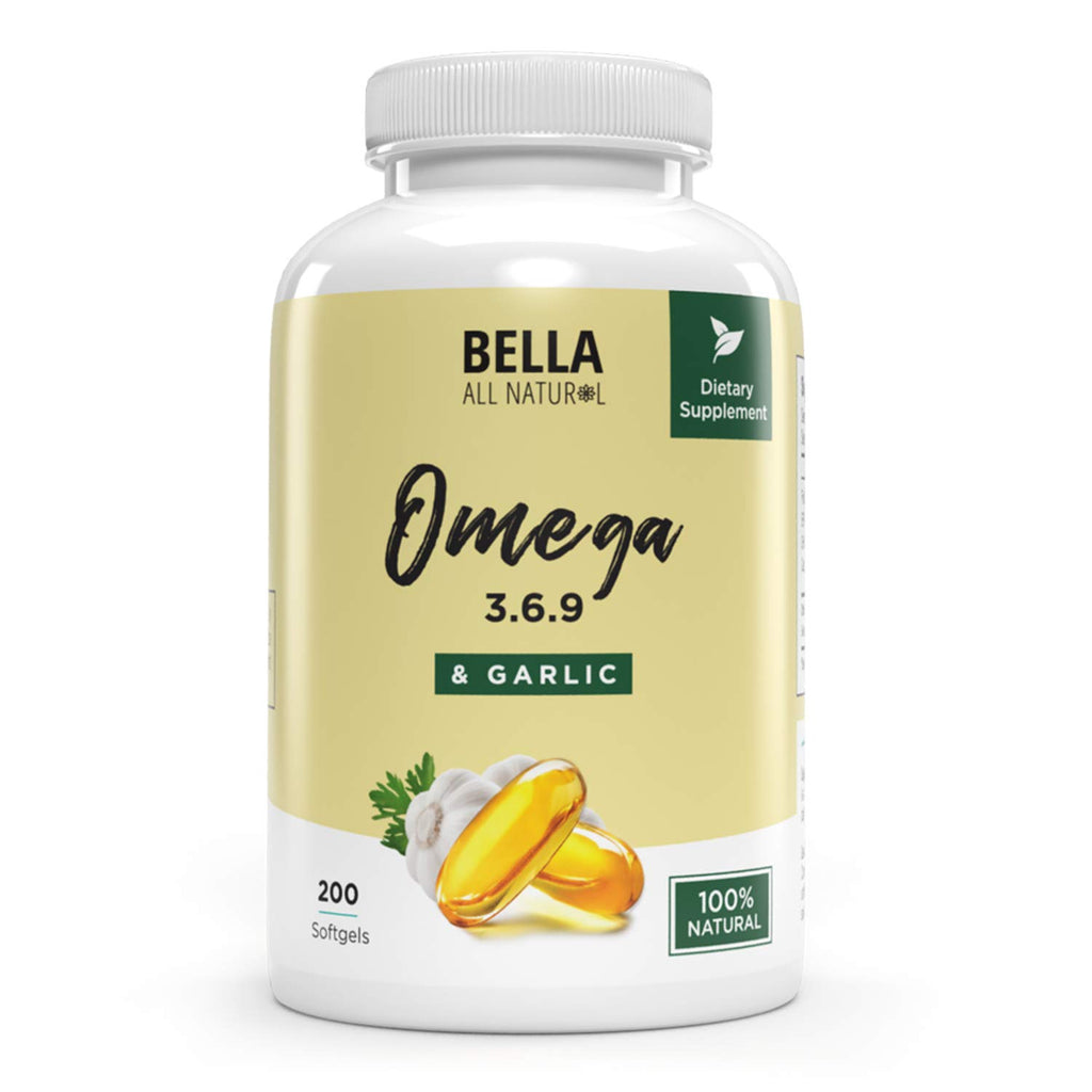 Bella fish oil omega 3 softgels