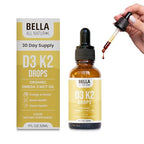 Bella Vitamin D3 K2 liquid drops