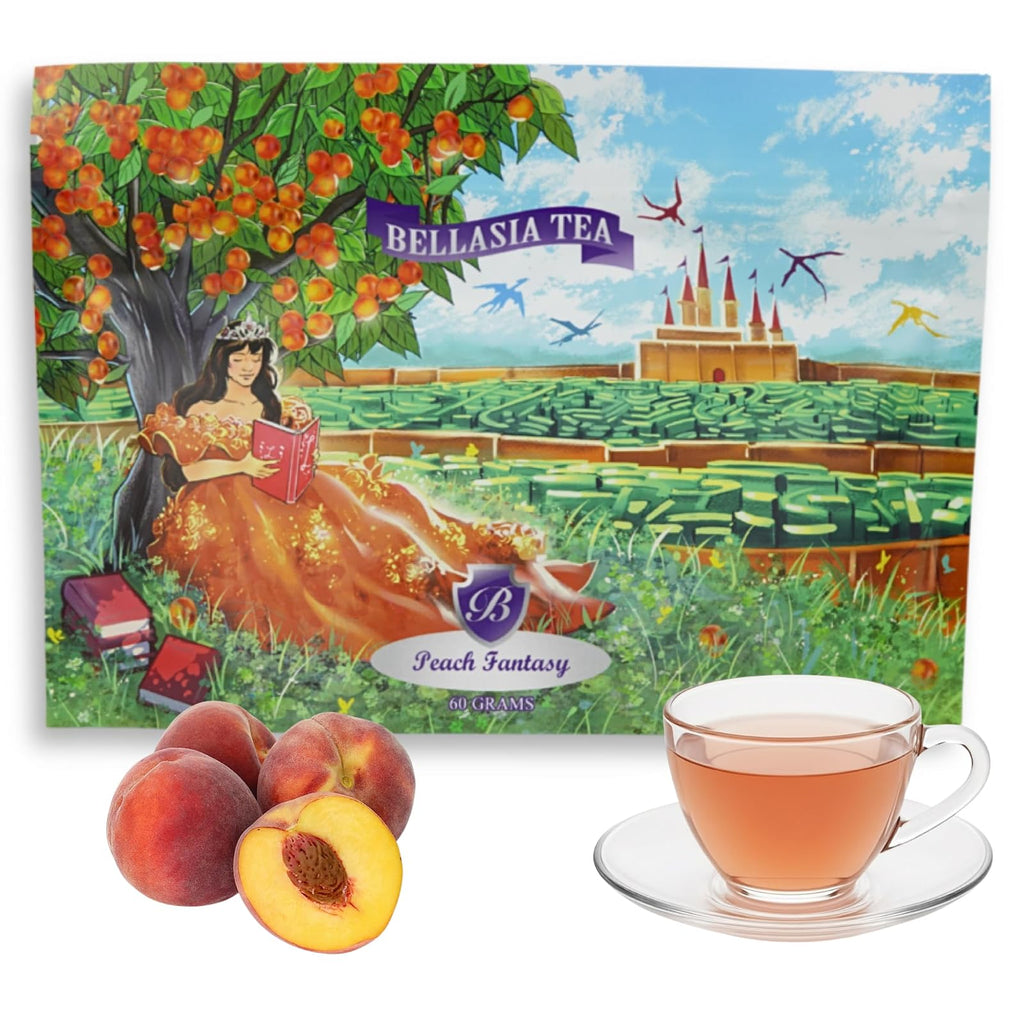 Bellasia Peach Fantasy herbal tea bags