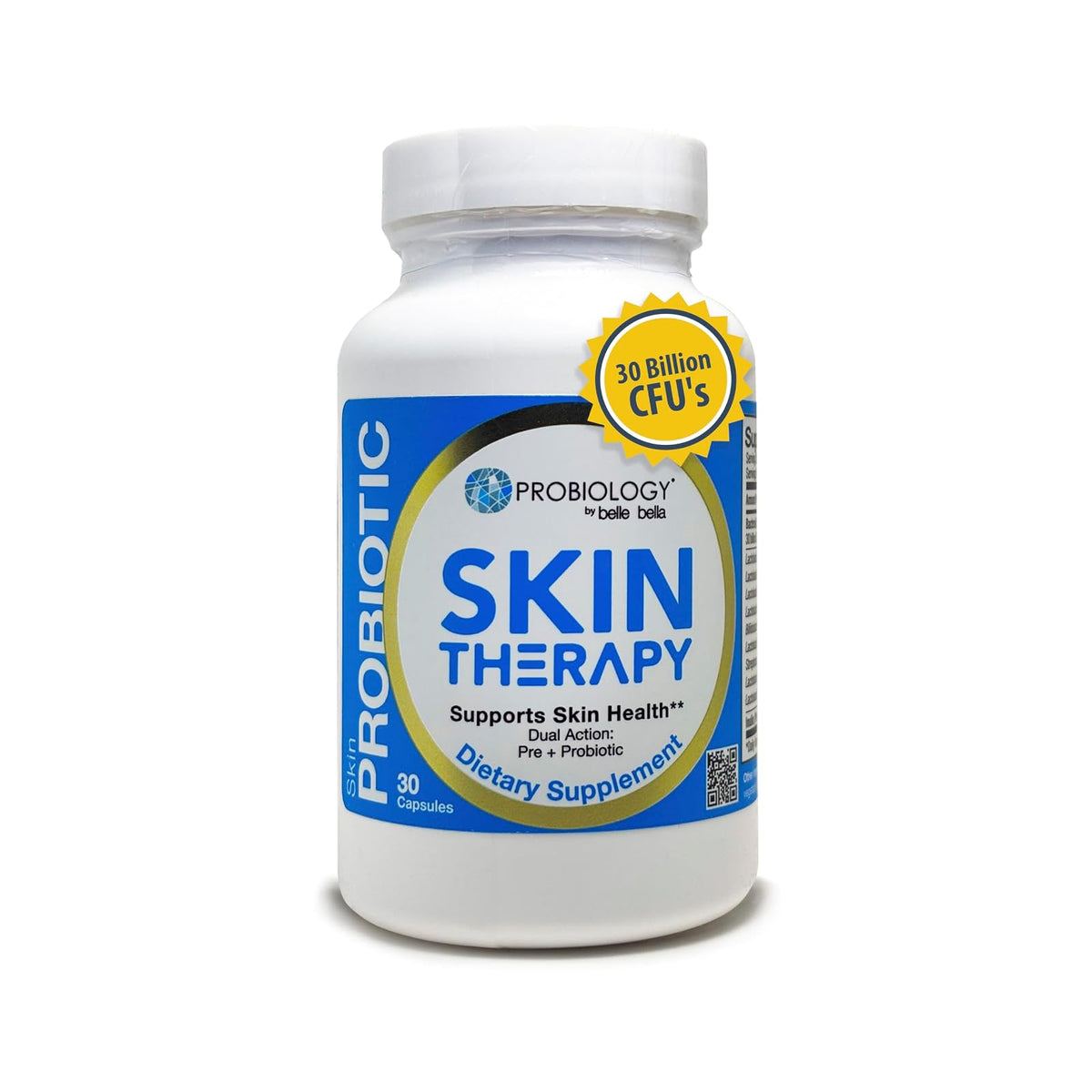 belle+bella probiotic skin therapy capsules