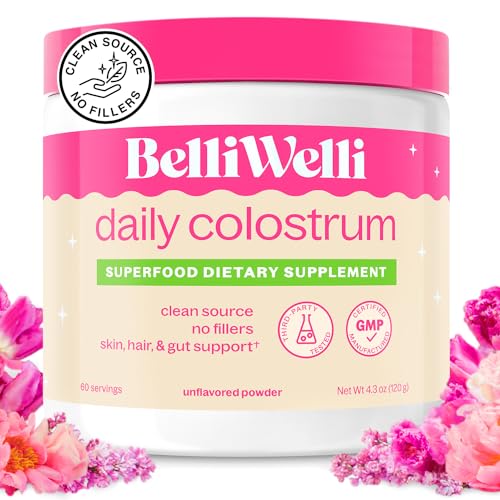 Belli Welli colostrum powder for gut health