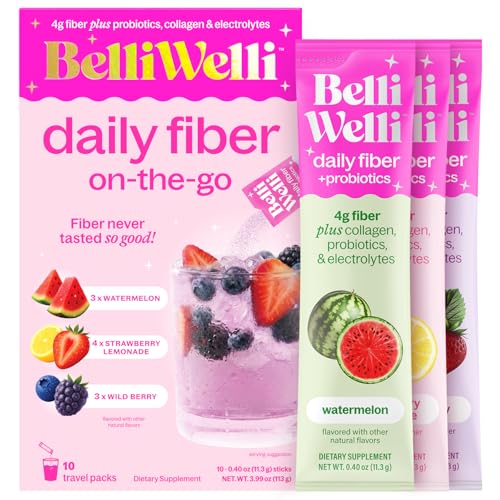 Belli Welli fiber supplement packets