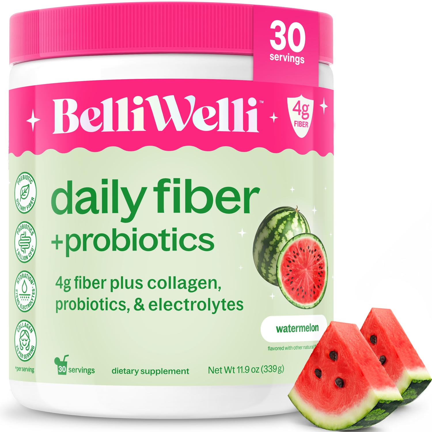 Belli Welli fiber supplement powder