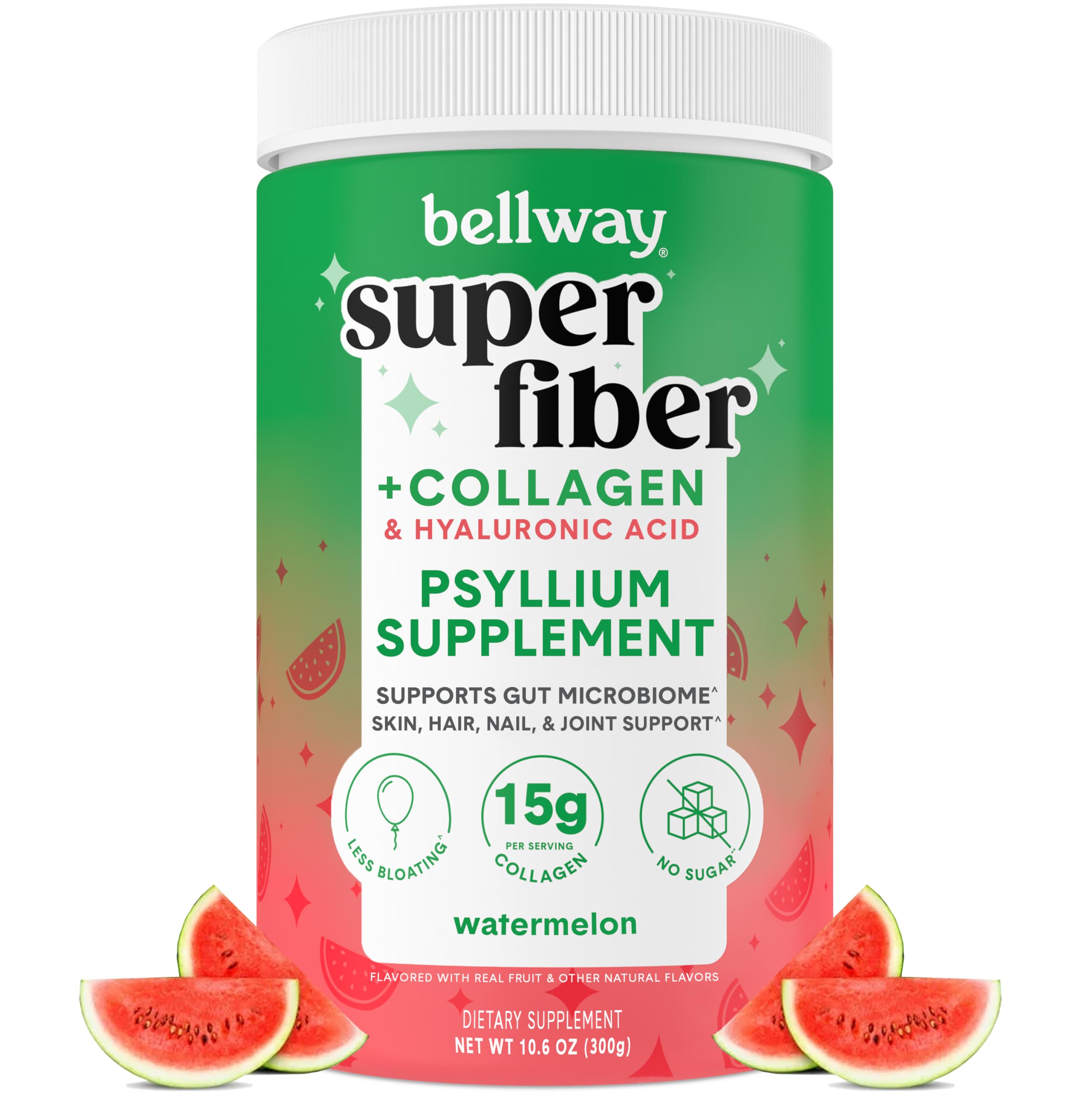 Bellway psyllium fiber for gut health
