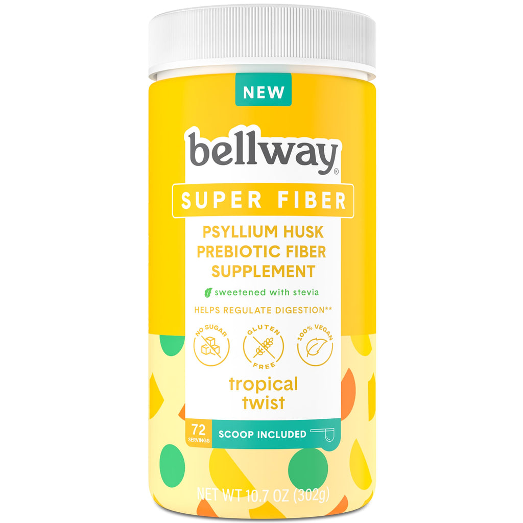 Bellway psyllium fiber supplement powder
