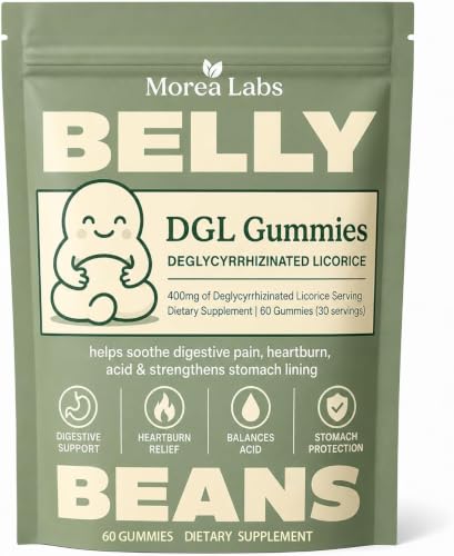 Belly Beans DGL gummies for digestive health