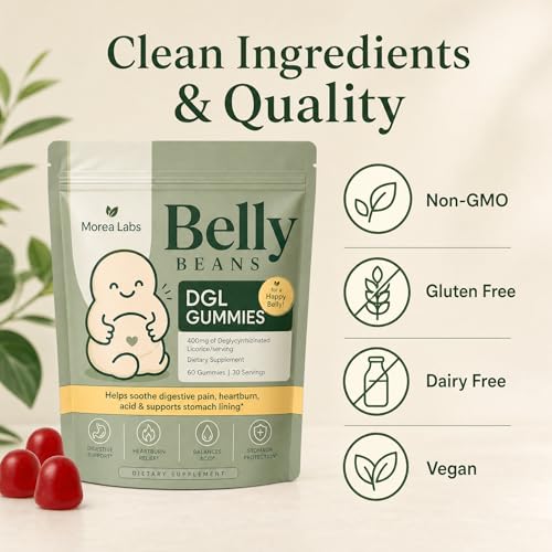 Belly Beans gummies for soothing stomach