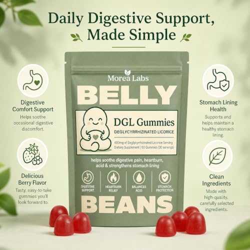 Belly Beans herbal gummies for gut support