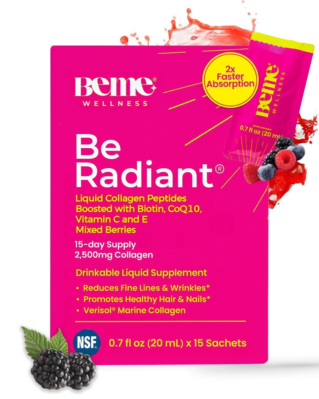 BeMe Glow Marine Collagen benefits