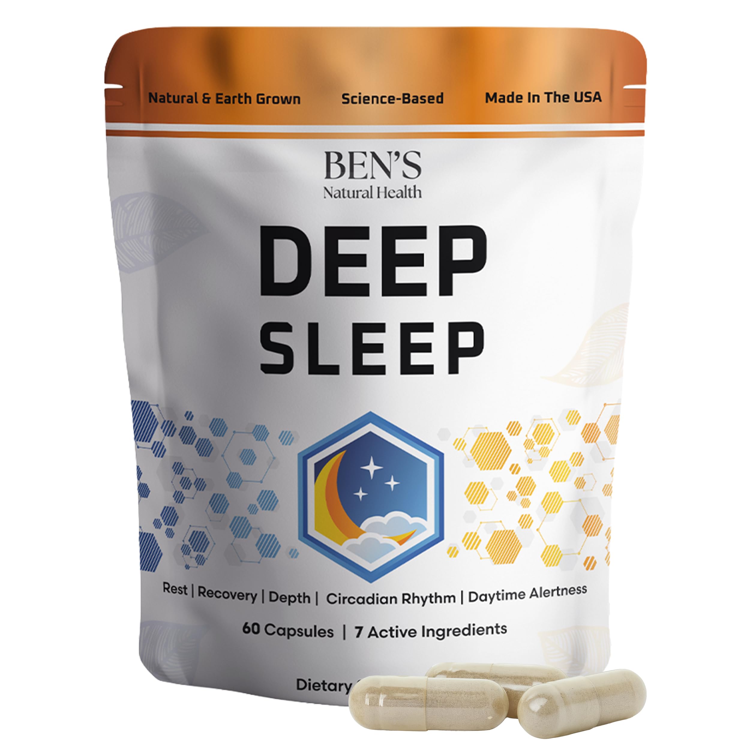 ben's ashwagandha sleep support capsules